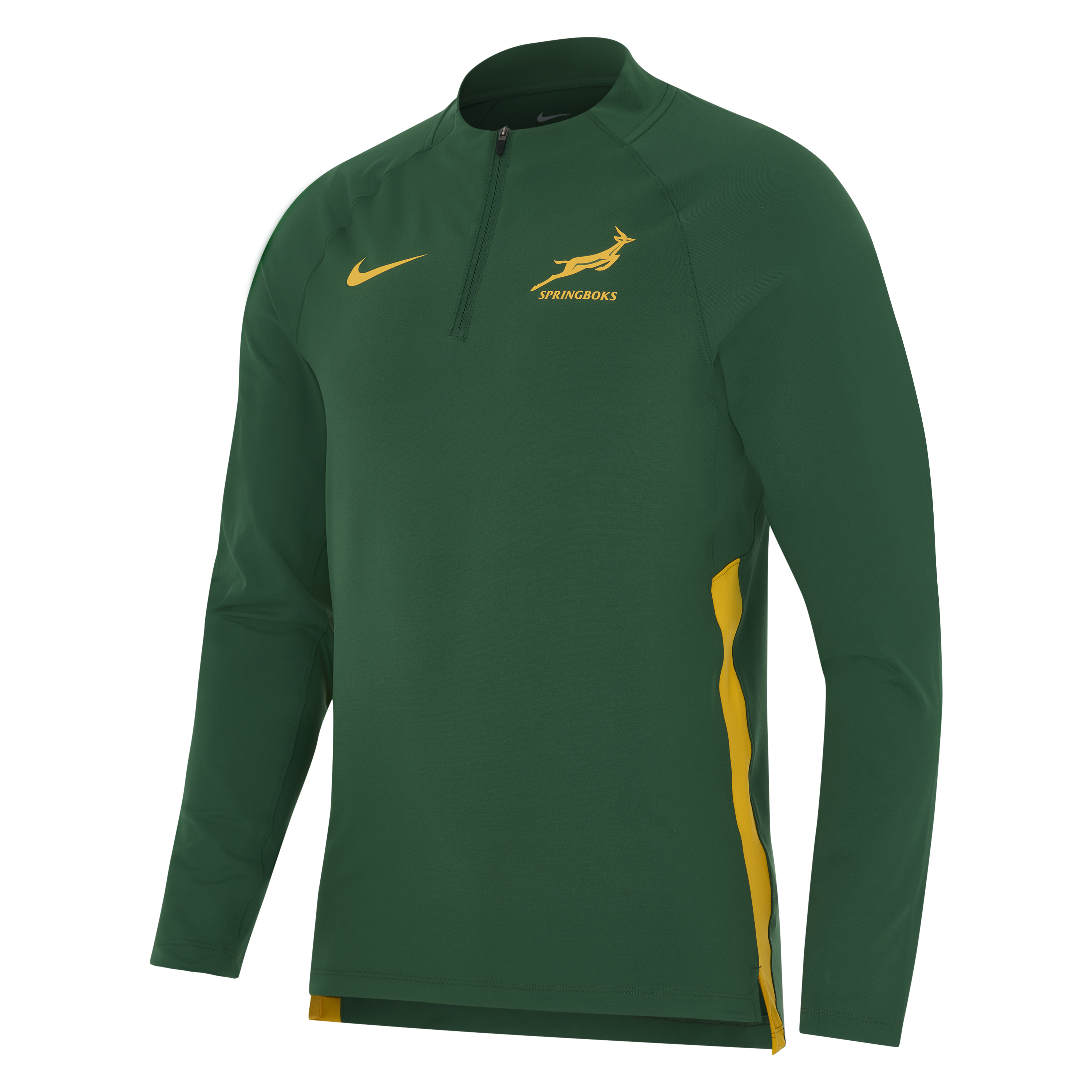 Nike Springboks Heren 1/4 Zip Trainingstop Gorge Green – Rugbymagazijn